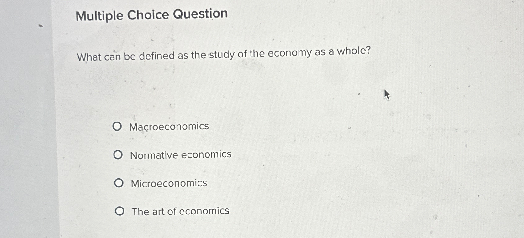 Solved Multiple Choice QuestionWhat can be defined as the | Chegg.com