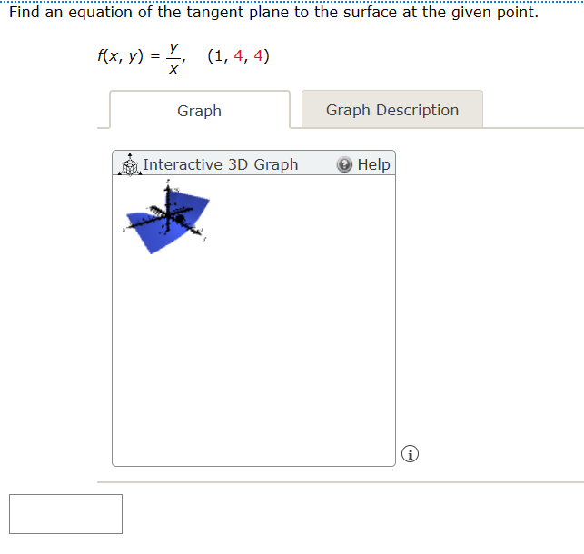 Solved Find an equation of the tangent plane to the surface | Chegg.com
