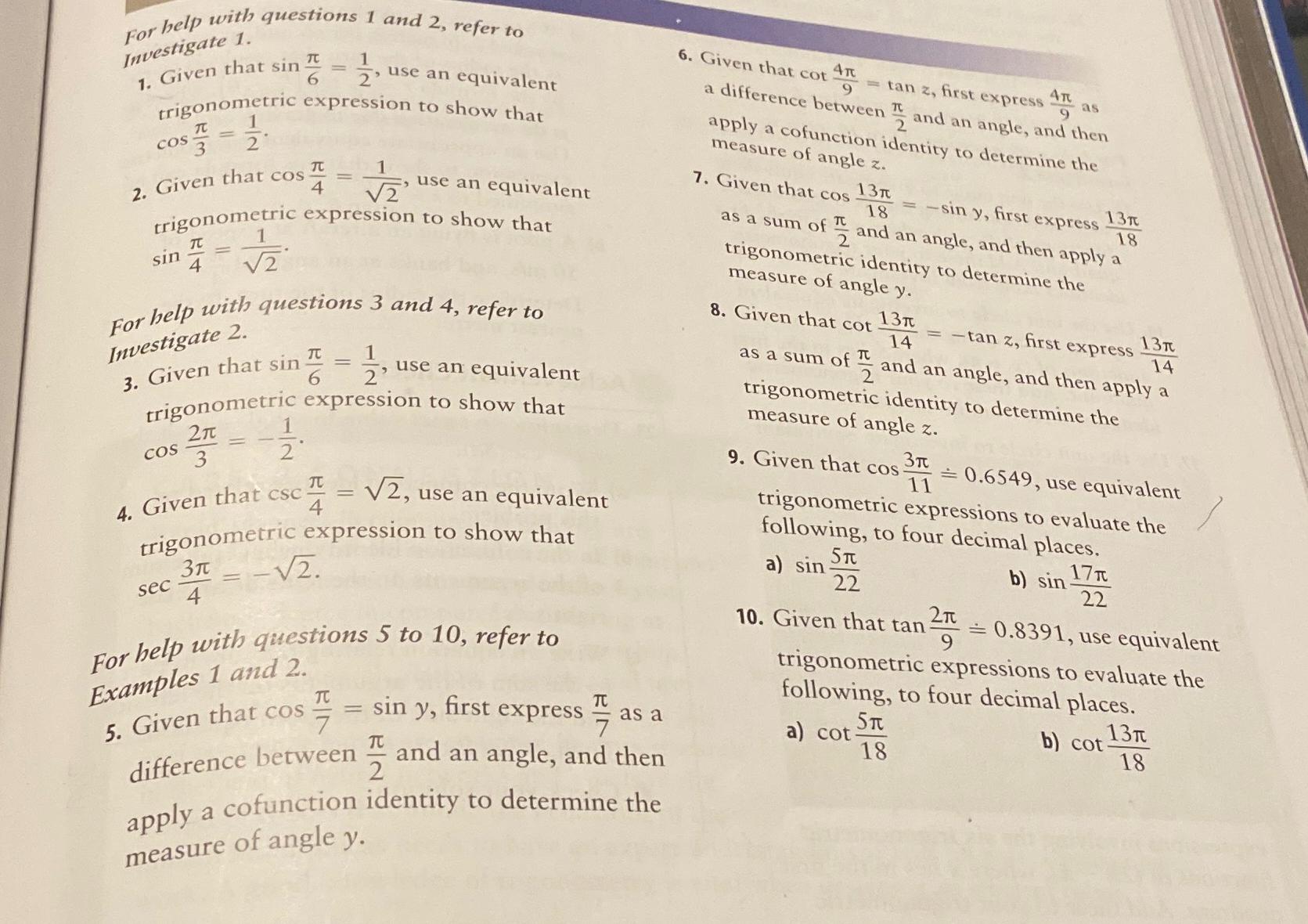 Solved For help with questions 1 ﻿and 2, ﻿refer to | Chegg.com