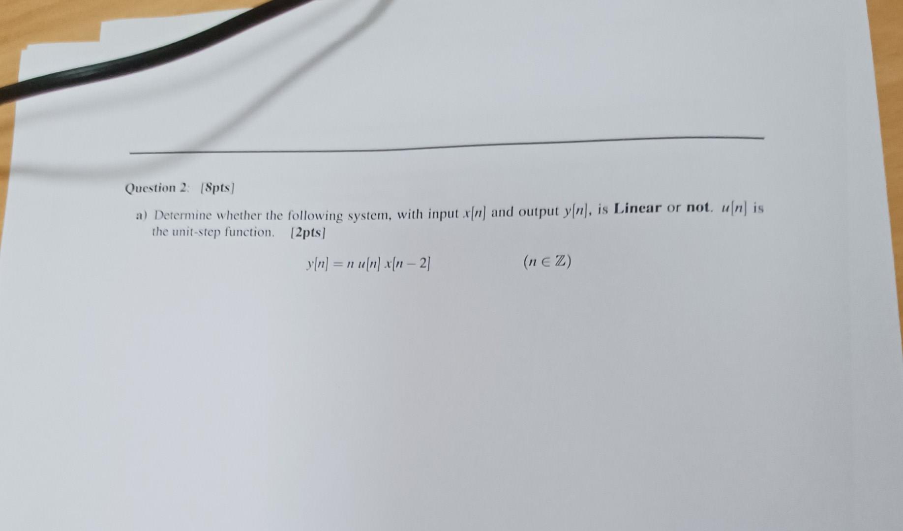 Solved Question 2 (Spts a) Determine whether the following | Chegg.com Solved Question 2 (Spts a) Determine whether the following | Chegg.com