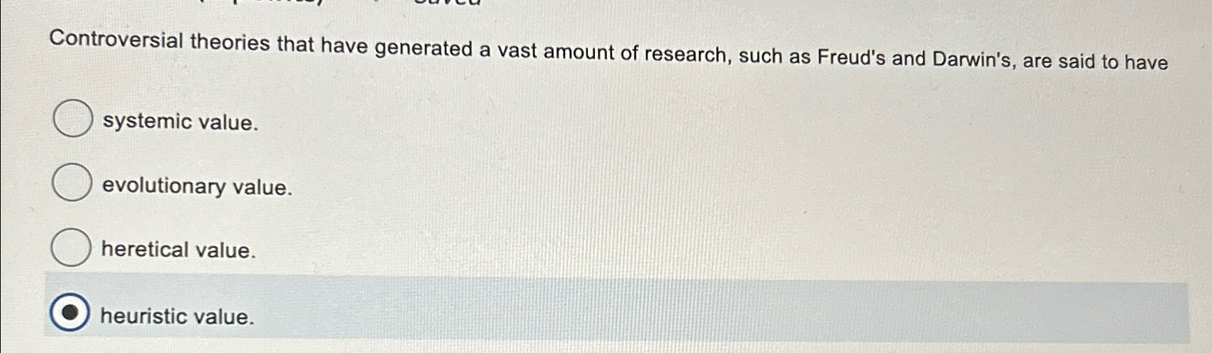 Solved Controversial theories that have generated a vast | Chegg.com