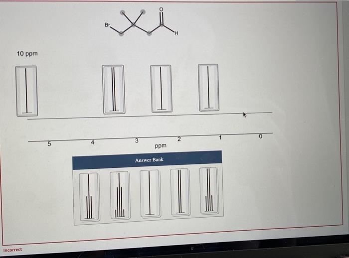 Solved Label each proton with the predicted splitting | Chegg.com