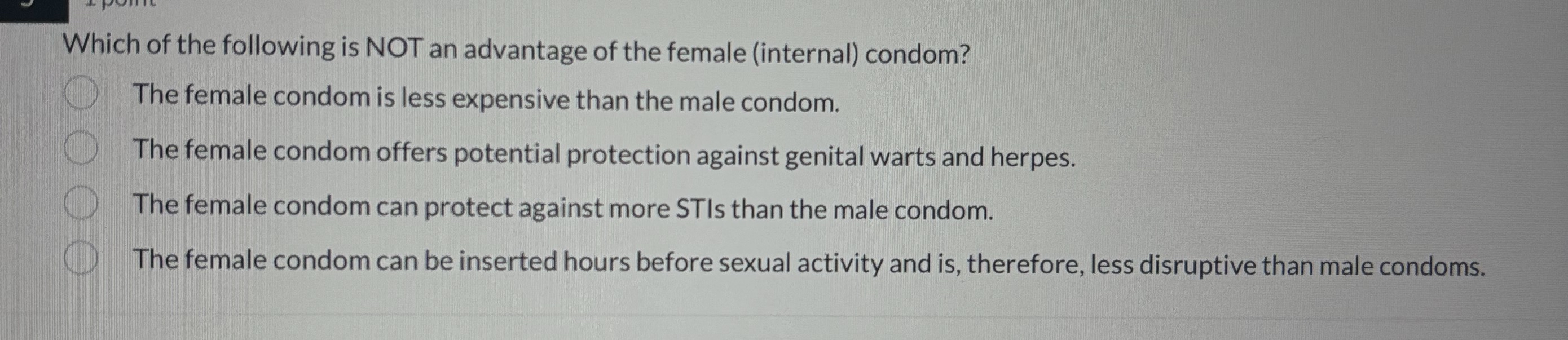 Solved Which of the following is NOT an advantage of the | Chegg.com