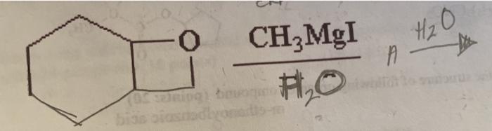 Solved -0 CH3MgI H₂O A | Chegg.com