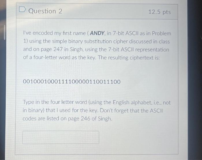 Solved Question 1 Suppose we applied some sort of | Chegg.com