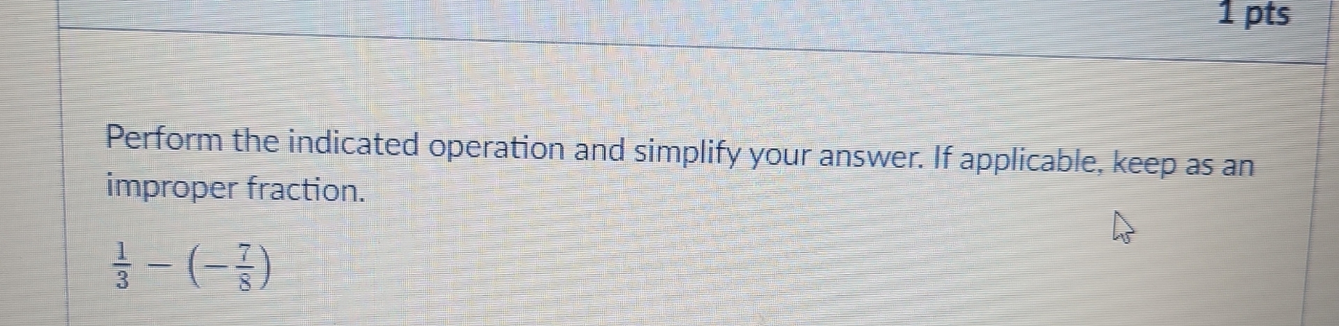 Solved Perform the indicated operation and simplify your | Chegg.com
