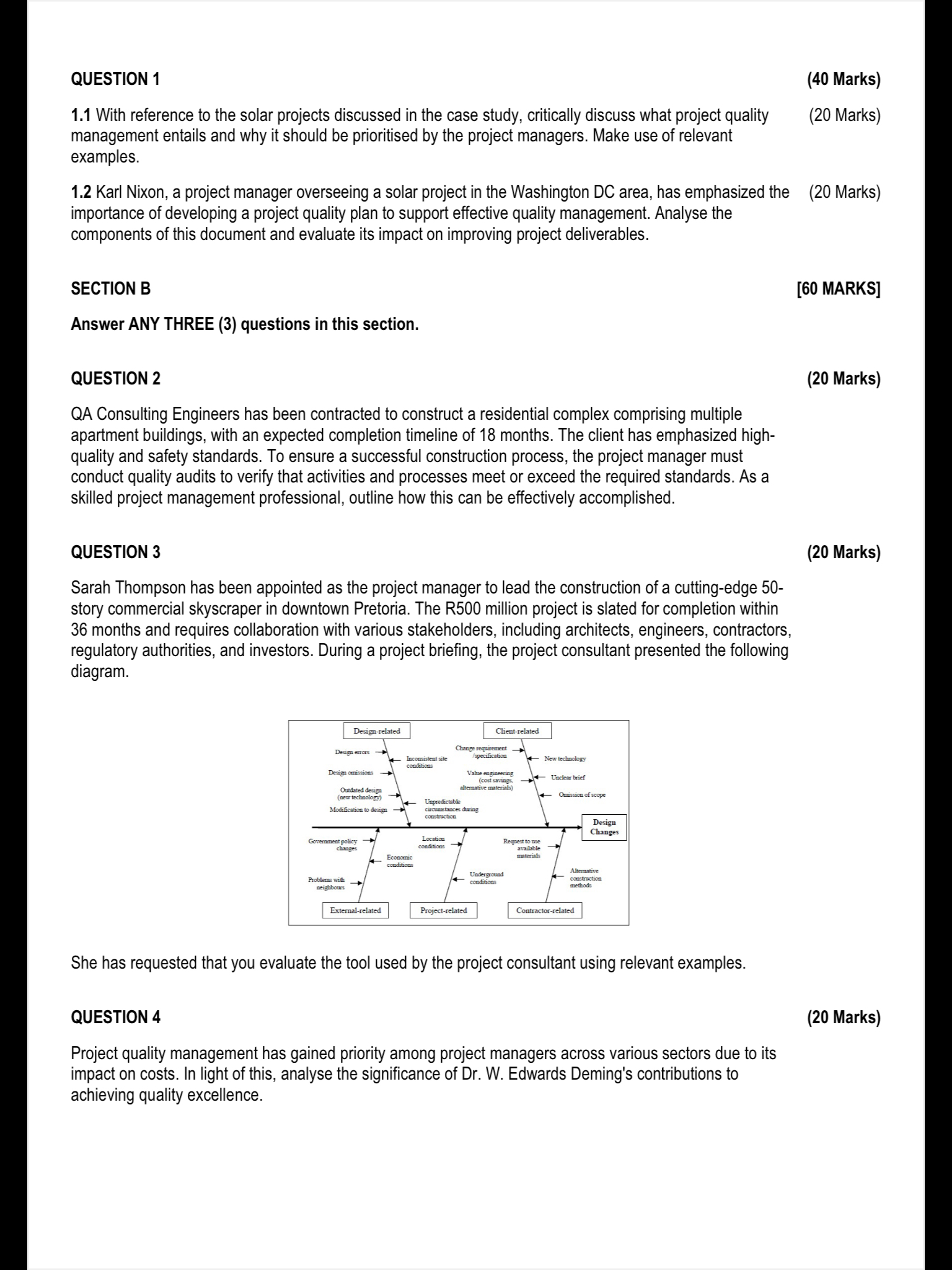 Solved QUESTION 1(40 ﻿Marks)1.1 ﻿With reference to the solar | Chegg.com