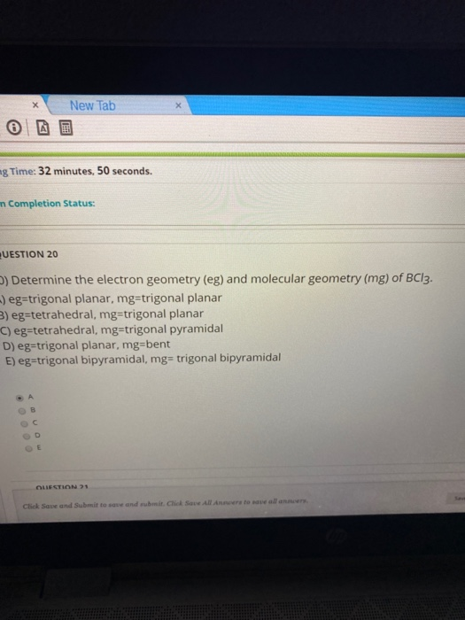 Solved X New Tab X ng Time: 32 minutes, 50 seconds. | Chegg.com