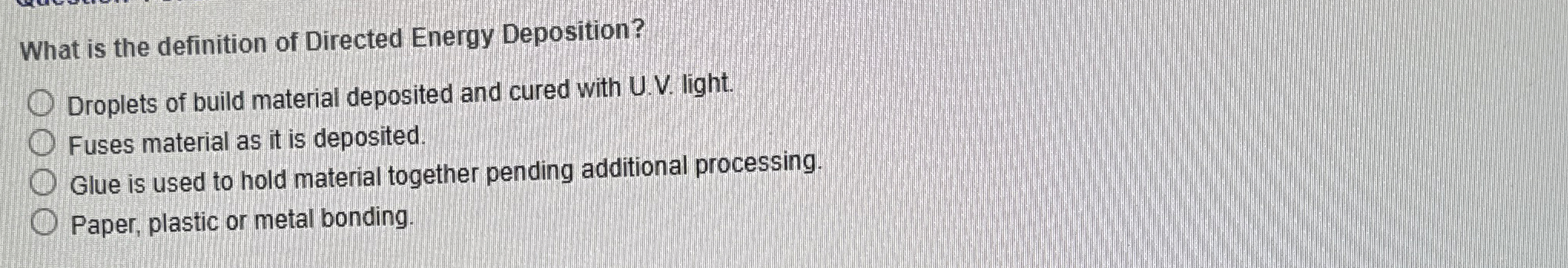 Solved What is the definition of Directed Energy | Chegg.com