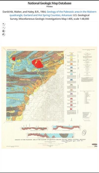 NAME: LAB SECTION: IV. EXERCISES Use the geologic map | Chegg.com