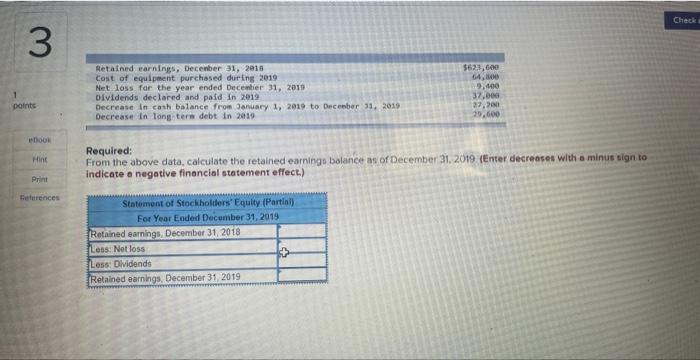 Solved Required: From the above data, calculate the retained | Chegg.com