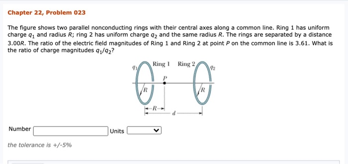 Solved Chapter 22, Problem 023 The figure shows two parallel | Chegg.com