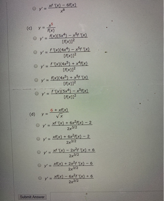 Solved If f is a differentiable function, find an expression | Chegg.com