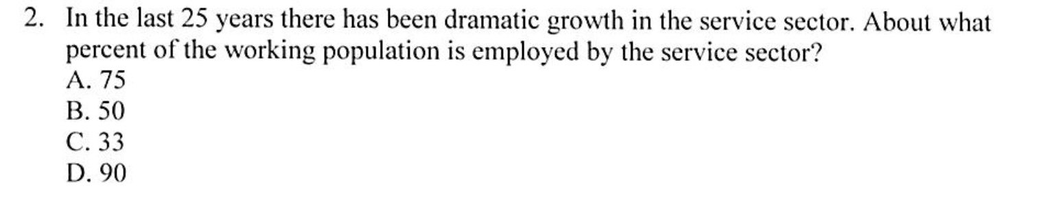 Solved In the last 25 ﻿years there has been dramatic growth | Chegg.com