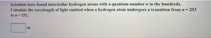 Solved Scientists Have Found Interstellar Hydrogen Atoms