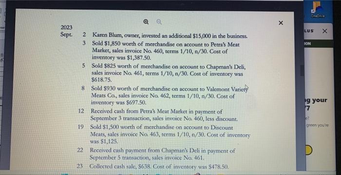 P6-2C. (In the Excel templates on MyLab Accounting, | Chegg.com