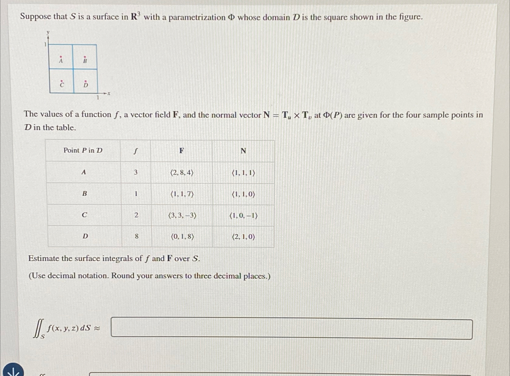 Solved Suppose That S ﻿is A Surface In R3 ﻿with A