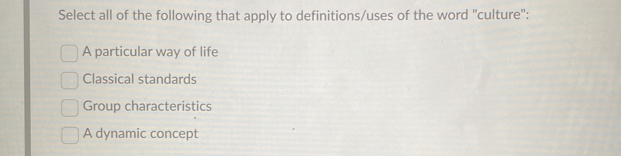 Solved Select all of the following that apply to | Chegg.com