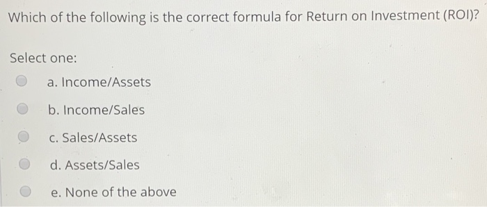 Solved Which of the following is the correct formula for | Chegg.com