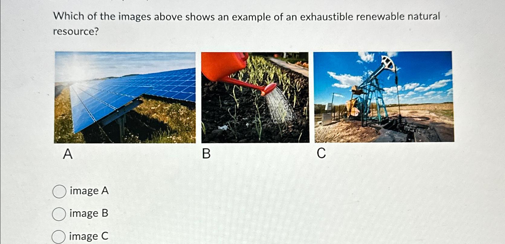 Solved Which of the images above shows an example of an | Chegg.com