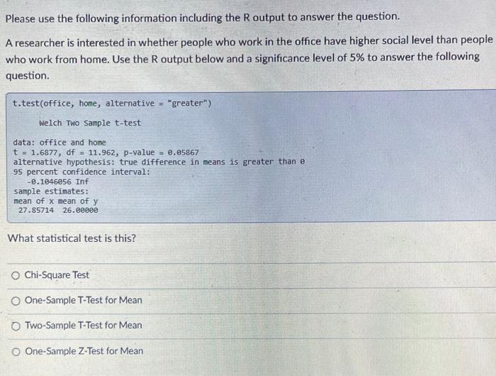 Solved Please use the following information including the R | Chegg.com