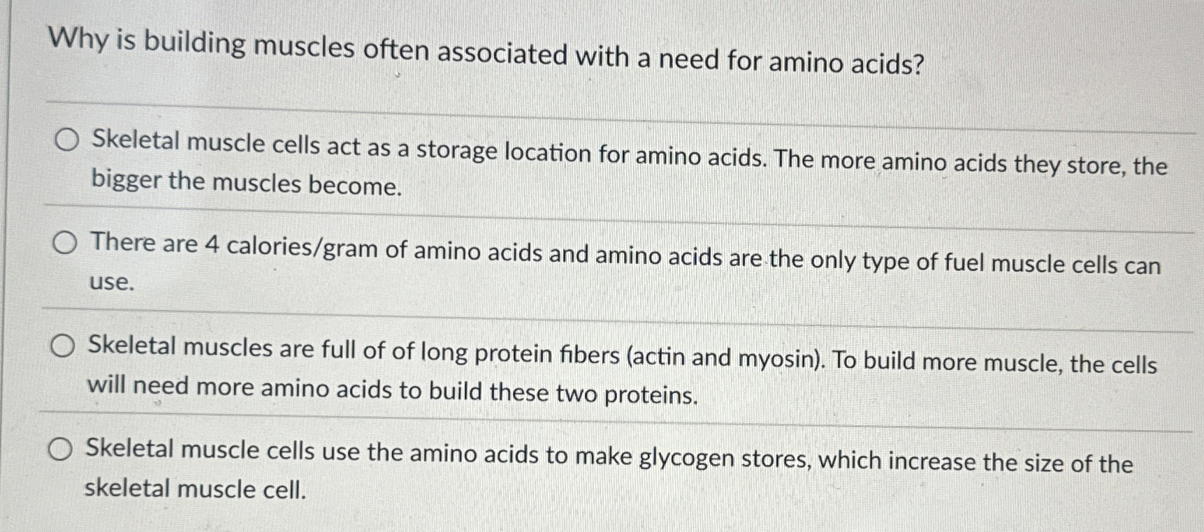 Solved Why is building muscles often associated with a need | Chegg.com