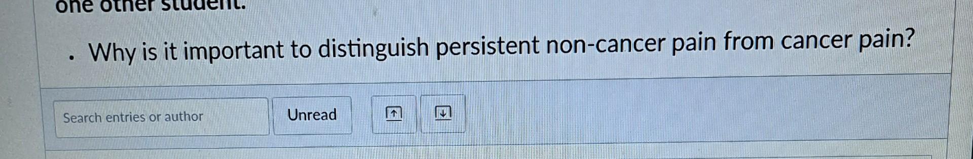 Solved - Why is it important to distinguish persistent | Chegg.com