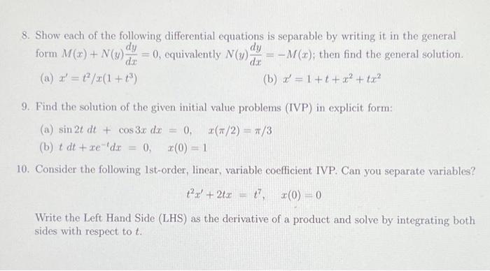 Solved Leave answers in eract form, i.e., π,ln(2),3, etc. 1. | Chegg.com