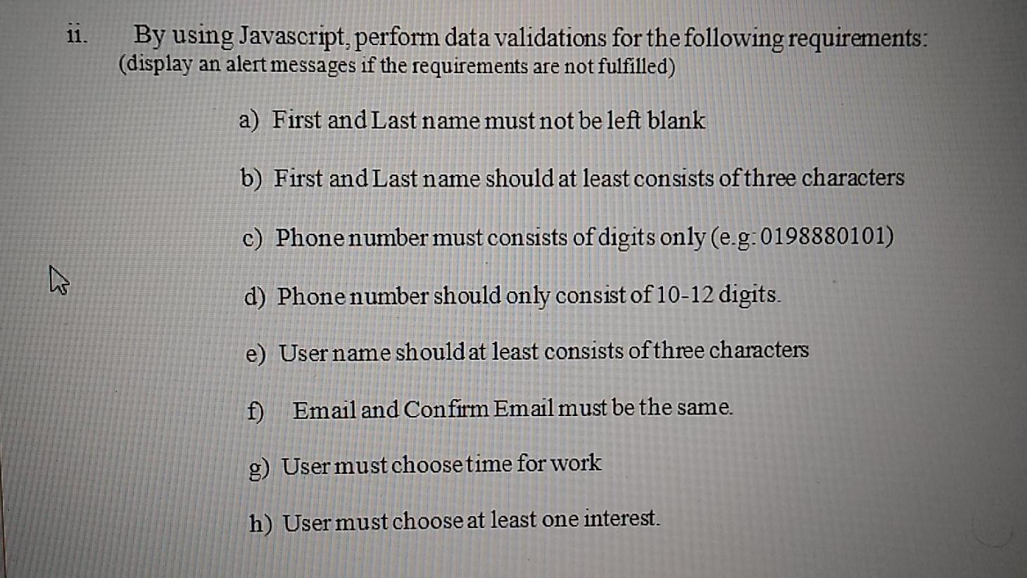 Solved Task 1: 1. Write a script that asks the user to enter | Chegg.com