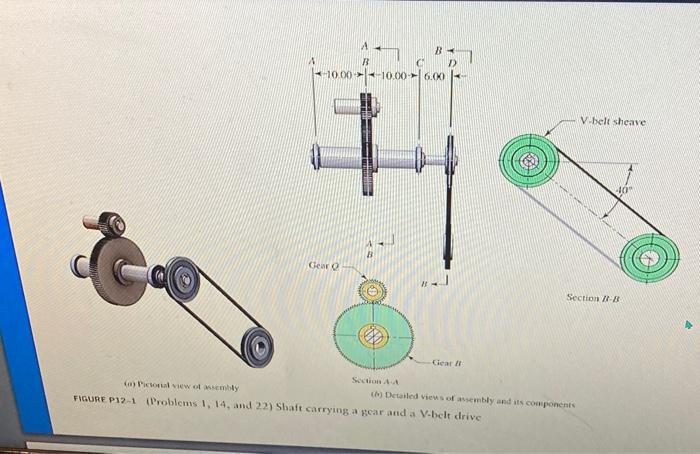 Solved Comprehensive Shaft Design Problems For each of the | Chegg.com