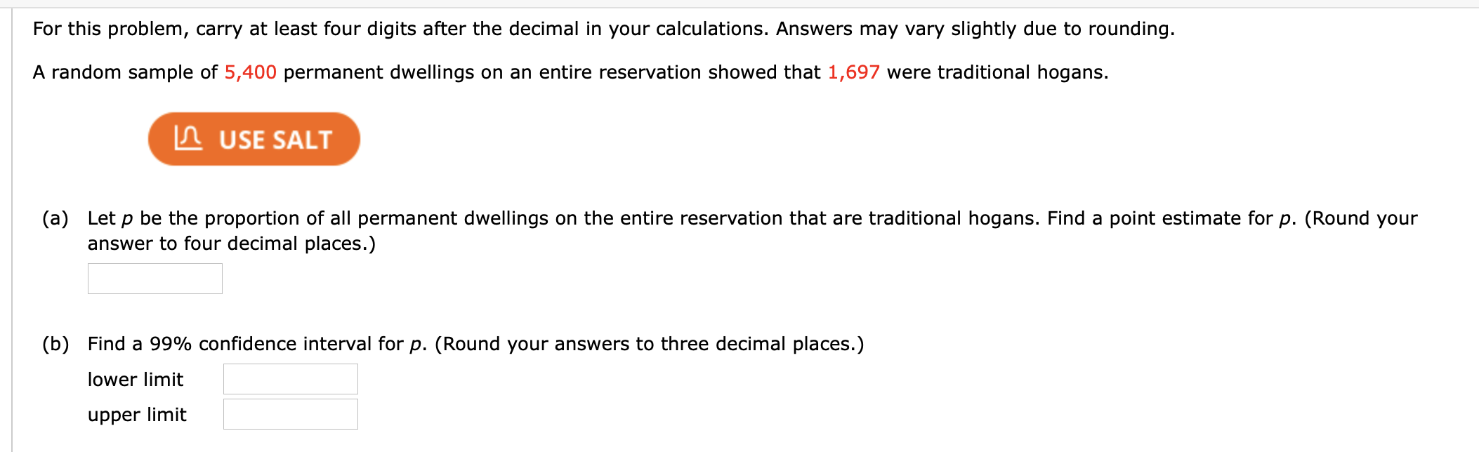 Solved For this problem, carry at least four digits after | Chegg.com