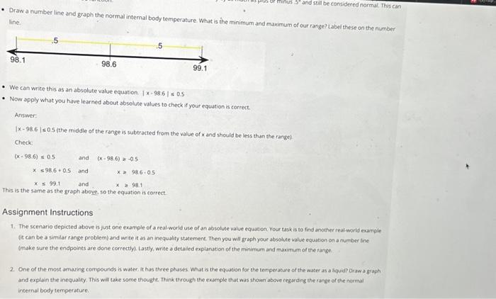 Solved Let's conisider an absolute value in real life. For | Chegg.com