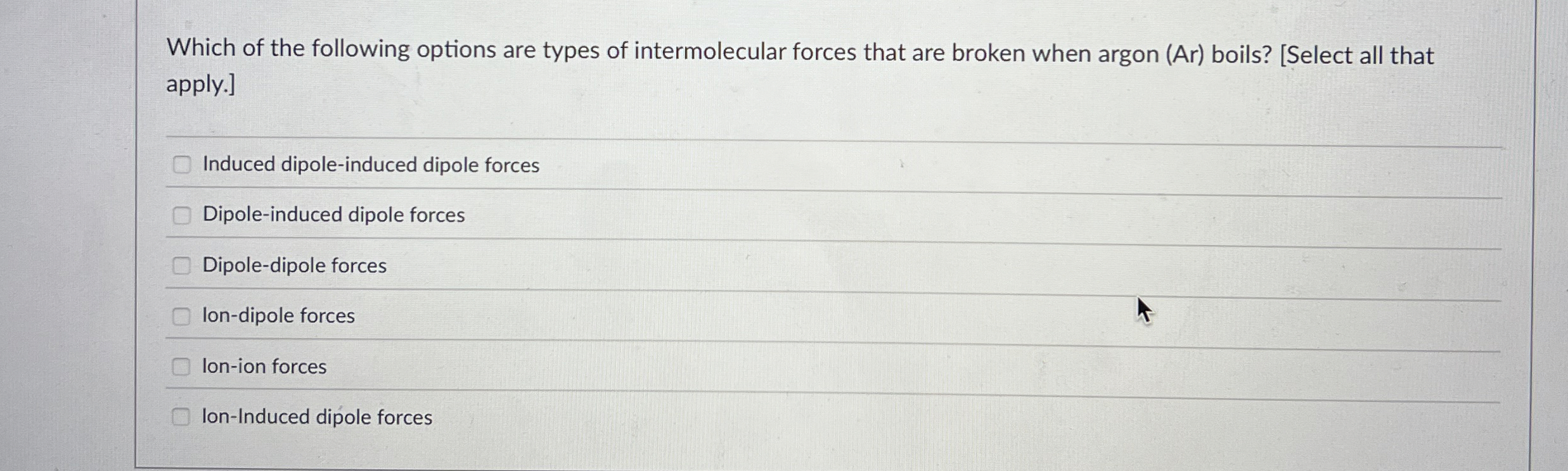 Solved Which of the following options are types of | Chegg.com