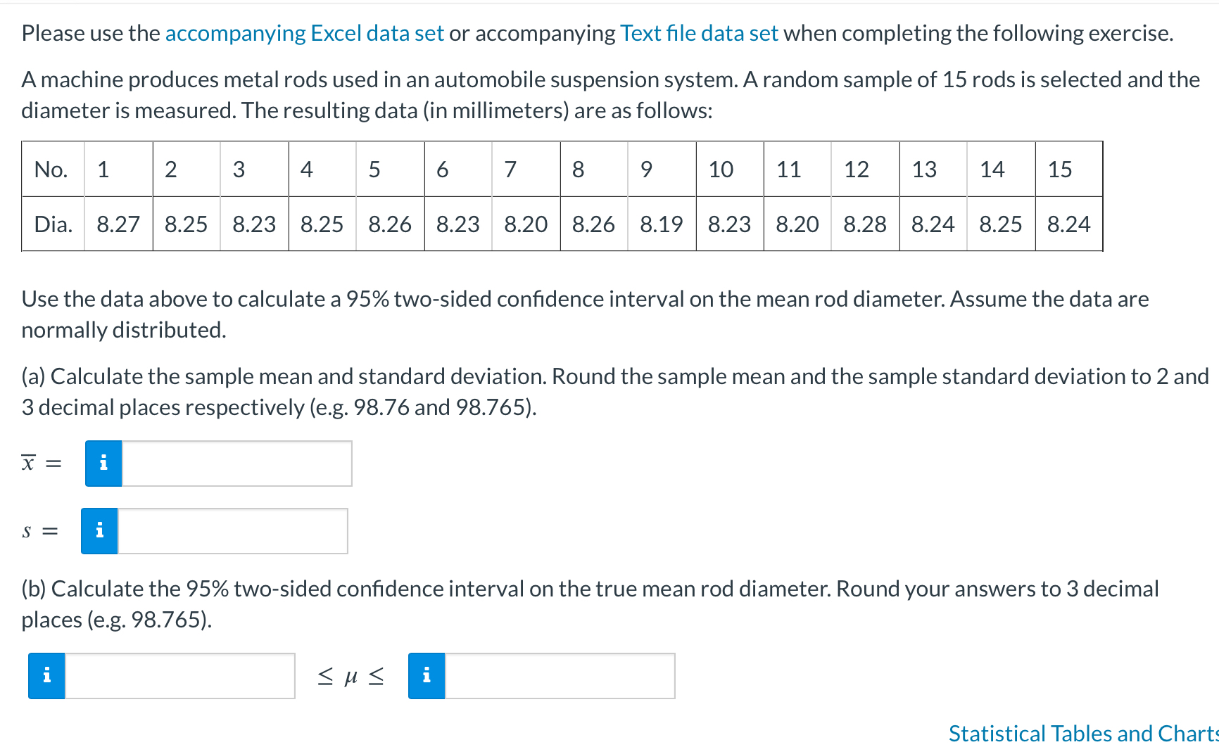 Solved Please use the accompanying Excel data set or | Chegg.com