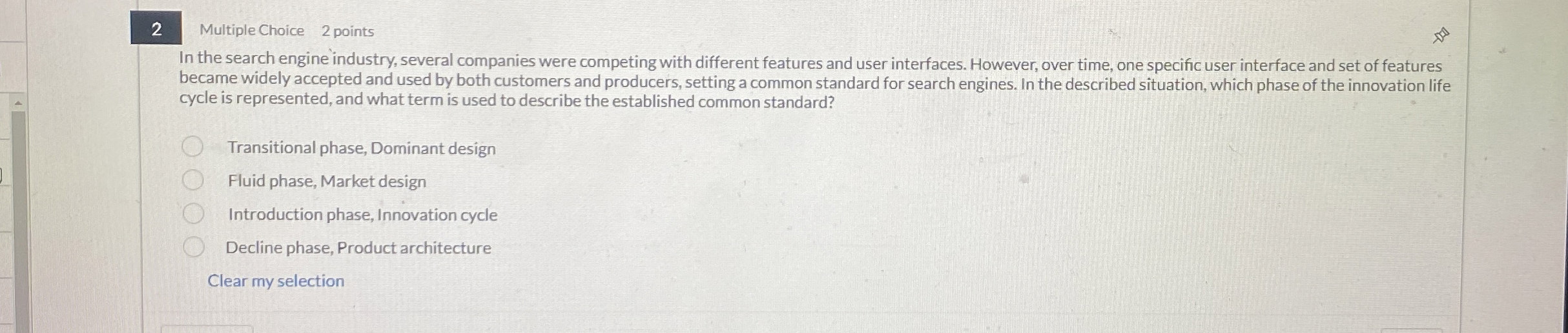 Solved 2Multiple Choice 2 ﻿pointsIn the search engine | Chegg.com