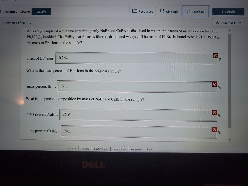 Solved Assignment Score: 27.8% Resources CX Give Up? | Chegg.com