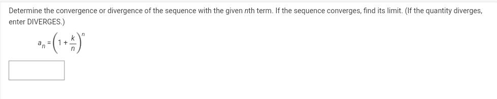 Solved Determine the convergence or divergence of the | Chegg.com