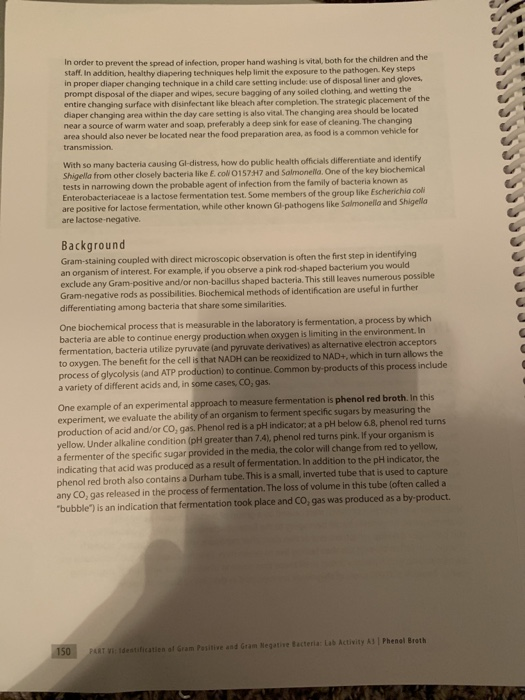 Solved BEEE?!!!... PART VI: IDENTIFICATION OF GRAM POSITIVE | Chegg.com