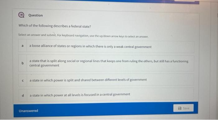 Solved Democracy is Select an answer and submit. For | Chegg.com