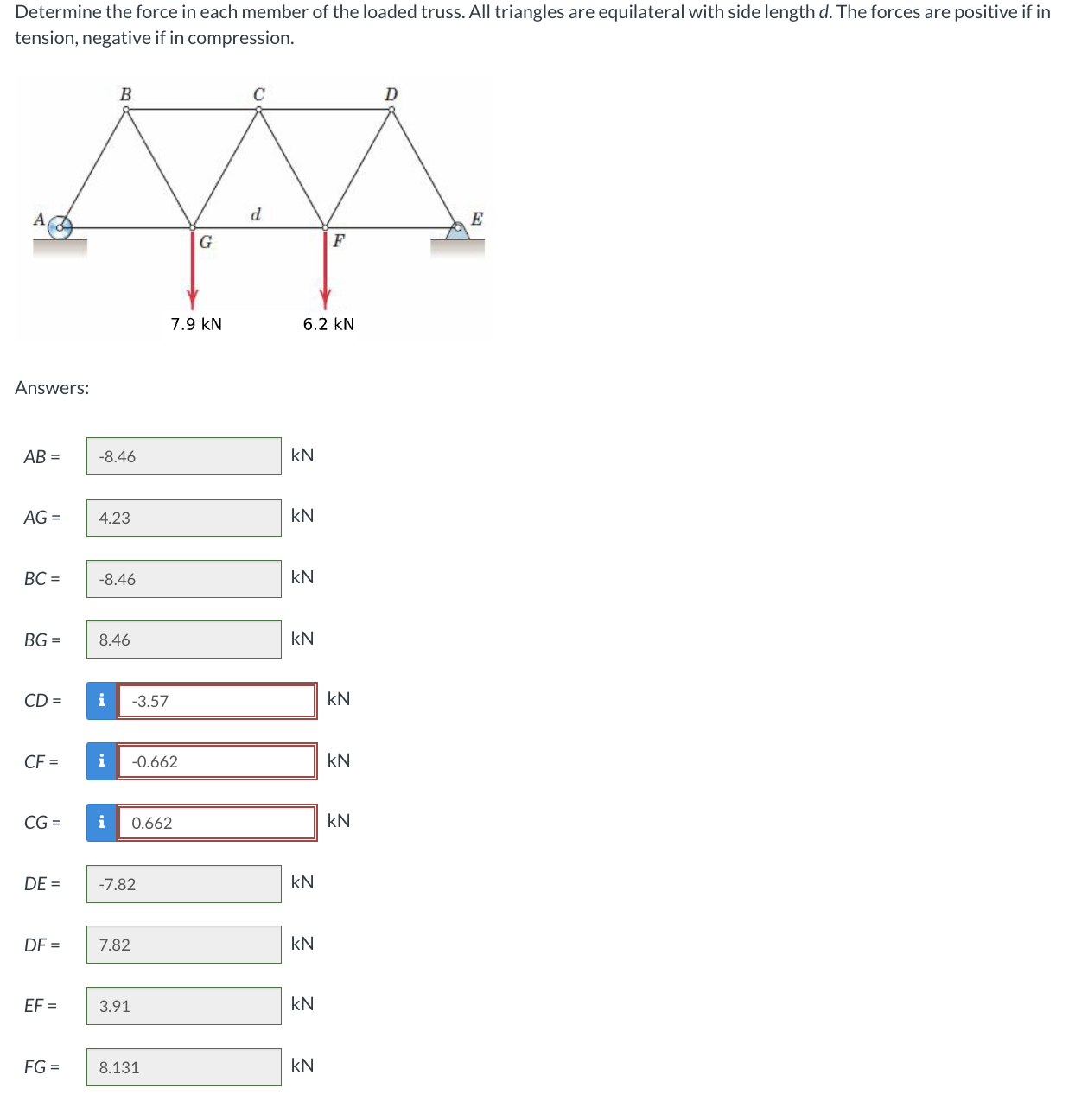 Solved Please only answer the wrong items ASAP:Determine the | Chegg.com