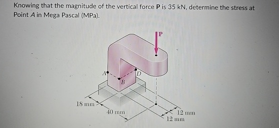 Solved Knowing that the magnitude of the vertical force P | Chegg.com