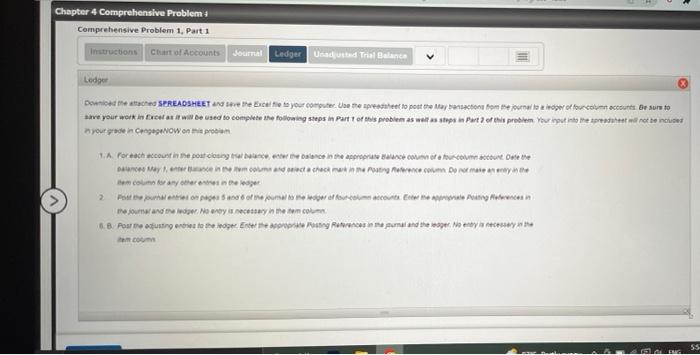 [Solved]: Chapter 4 Comprehensive Problem: Comprehensive Pr