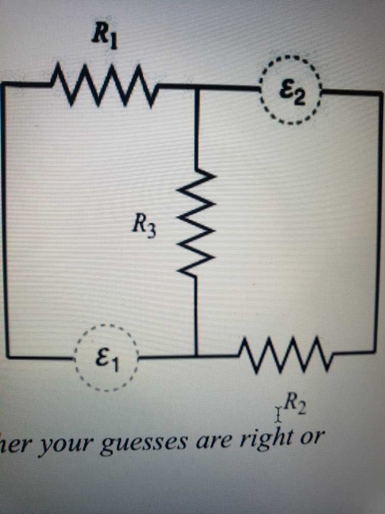 Solved This incomplete circuit diagram has three resistors | Chegg.com