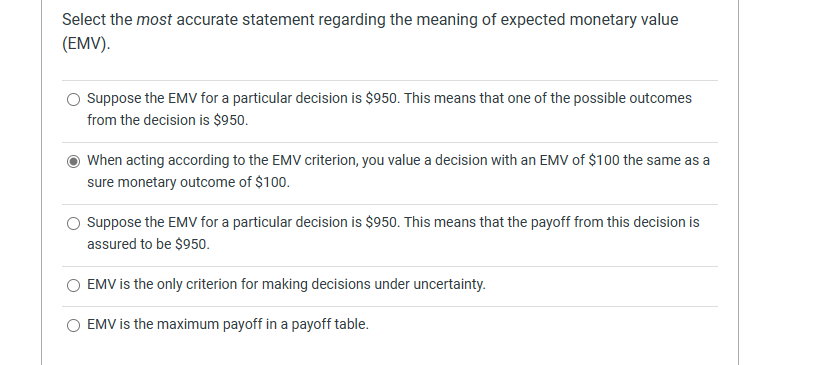 Select the most accurate statement regarding the | Chegg.com