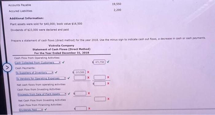 Solved Use the following excerpts from Victrolia Company's | Chegg.com