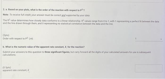 Solved please provide some explanation for #2b. I attached | Chegg.com