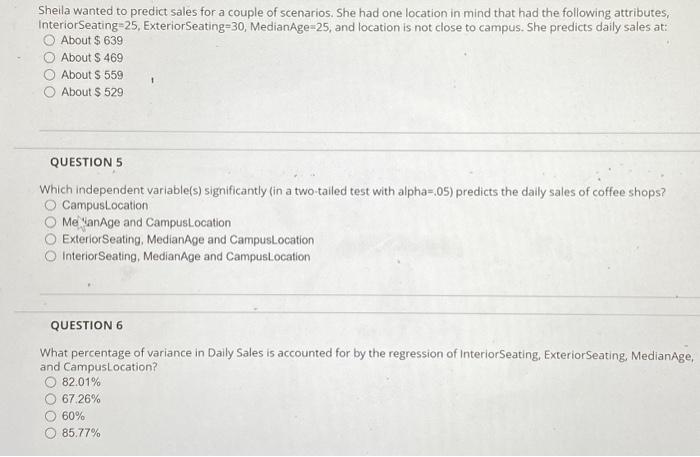Solved Sheila decided to include additional explanatory | Chegg.com