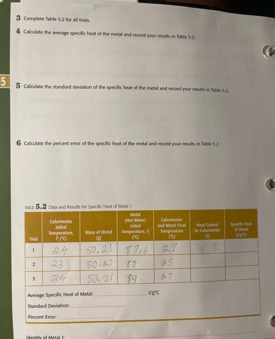 Solved LAB ACTIVITY 5.1 Name Pre-Lab Questions Section Date | Chegg.com
