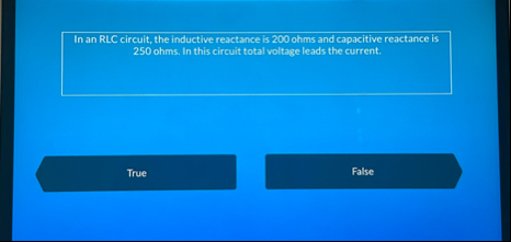 Solved In an RLC circuit, the inductive reactance is 200 | Chegg.com