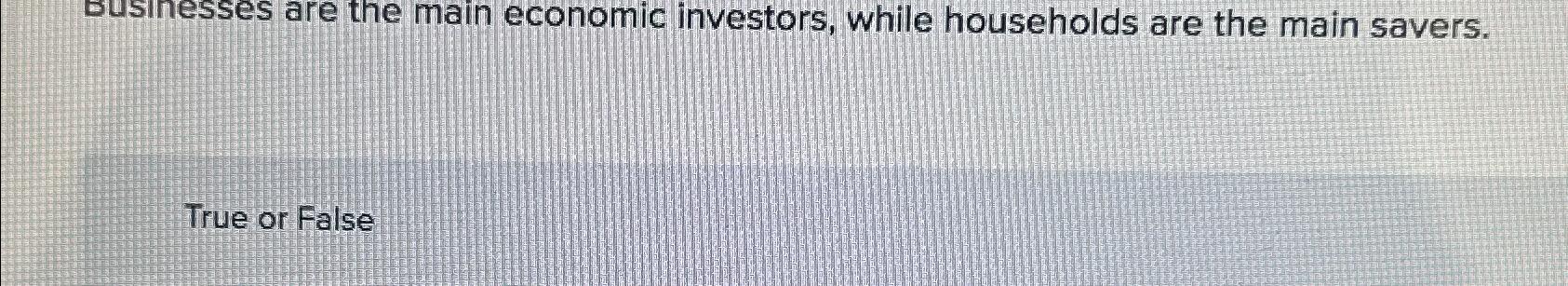 Solved True or False | Chegg.com